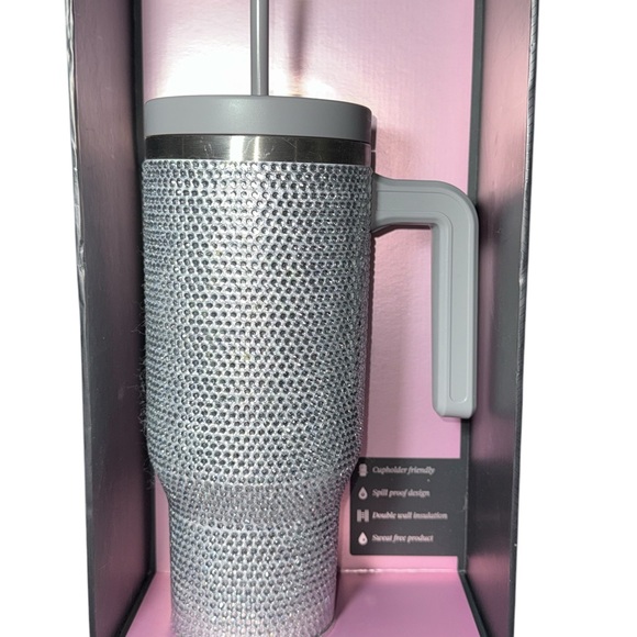 Hydrapeak | Dining | 4oz Hydrapeak Limited Edition Silver Rhinestone ...